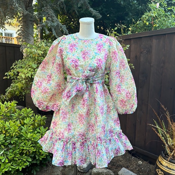 Bytimo | Dresses | Bytimo Belted Floral Mini Dress | Poshmark